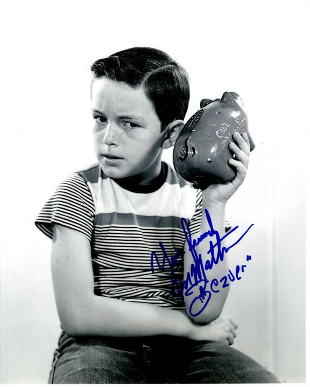 Jerry Mathers Signed 8X10 Leave It to Beaver Photo W/ Hologram Coa - Etsy
