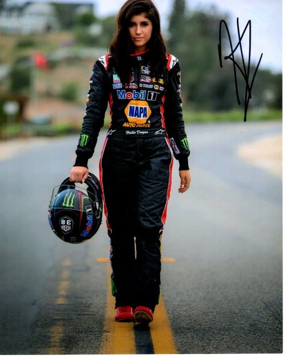 Hailie Deegan Signed 8x10 Nascar Race Car Driver Photo W Etsy
