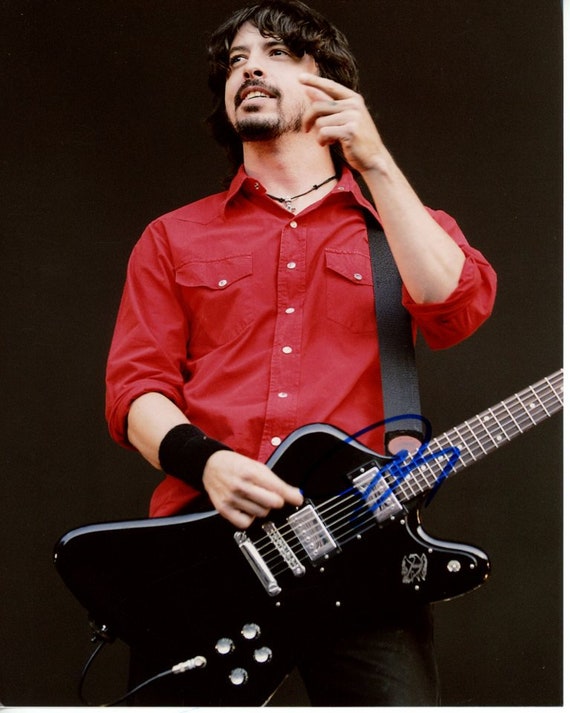 Dave Grohl Signed 8x10 Foo Fighters Photo W/ Hologram Coa | Etsy