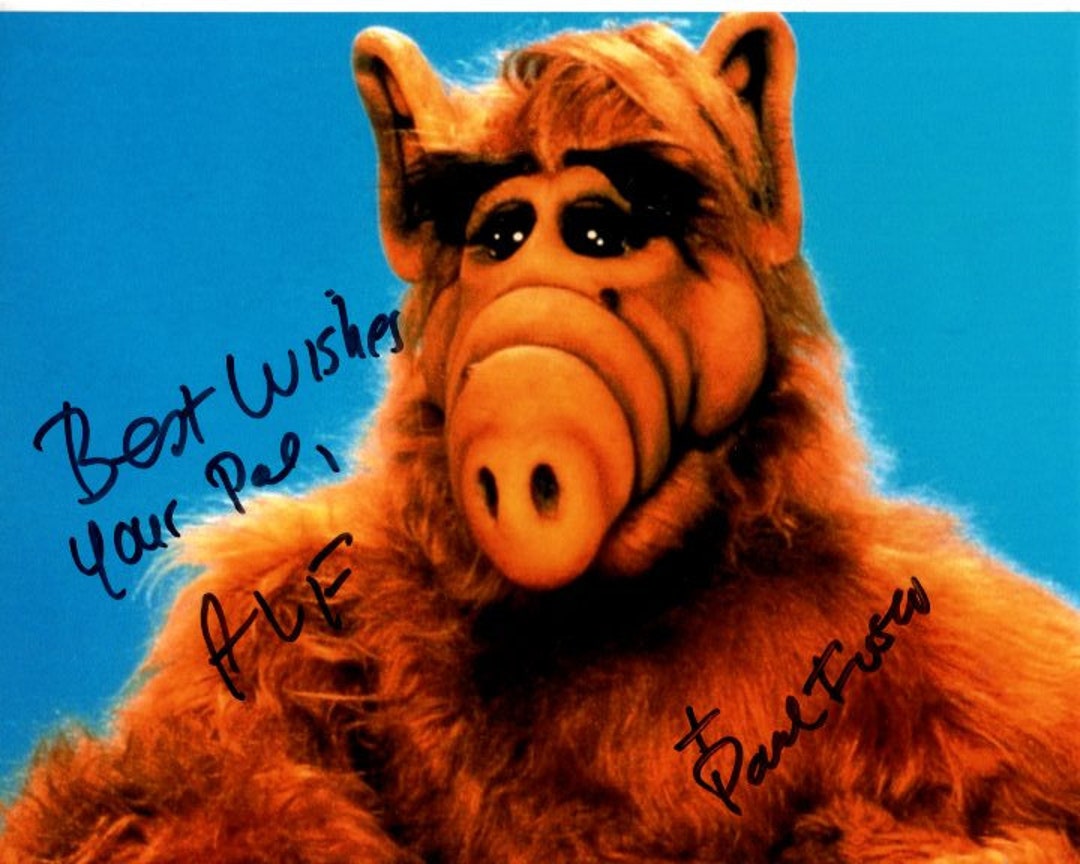 Paul Fusco Signed 8x10 Alf Photo W/ Hologram COA - Etsy