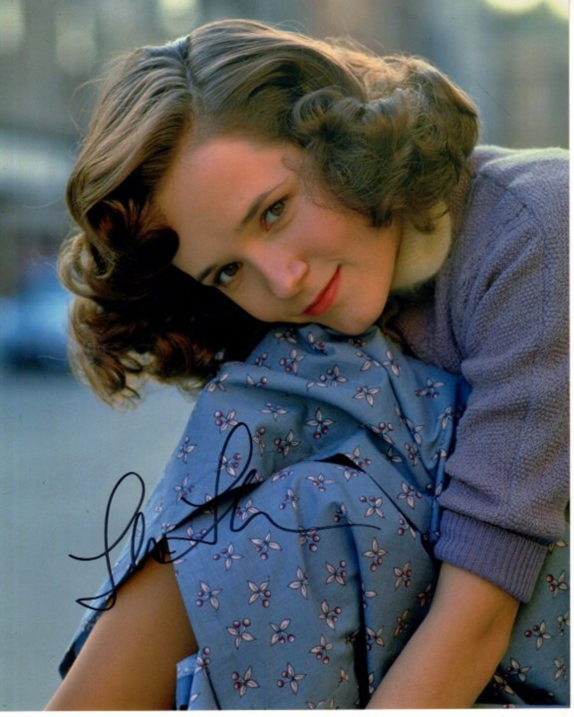 Lea Thompson Signed 8x10 Back to the Future Lorraine Baines Photo W ...