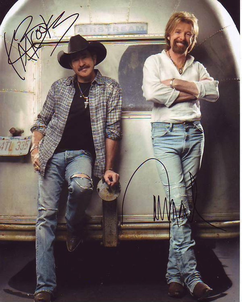 Kix Brooks & Ronnie Dunn Signed 8x10 Photo W/ Hologram COA - Etsy