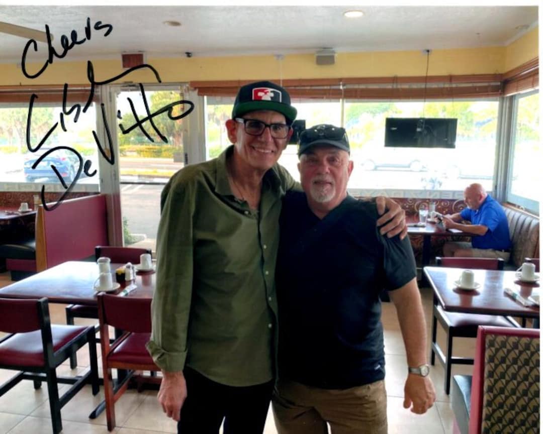 Liberty Devitto Signed 8x10 W/ Billy Joel Photo W/ Hologram Coa - Etsy