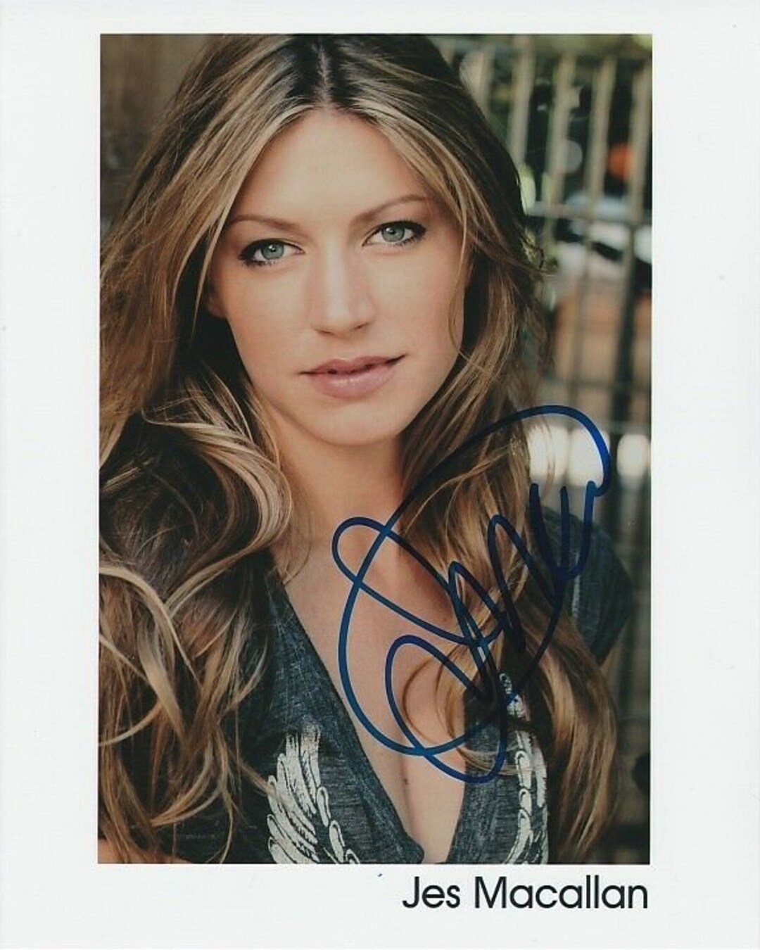 Jes Macallan Signed Photo W/ Hologram Coa Mistresses - Etsy