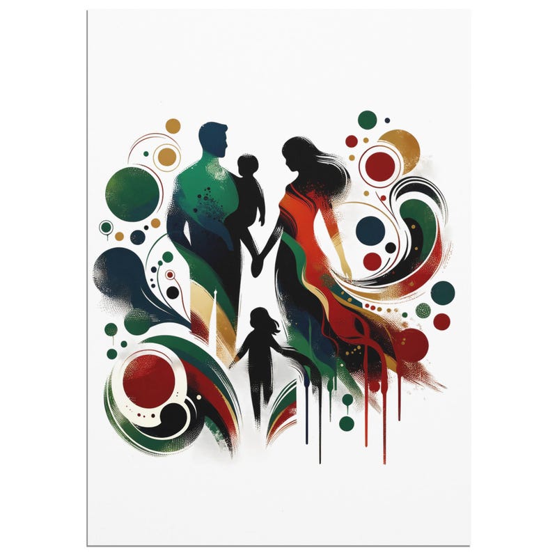 Abstract Family - Etsy