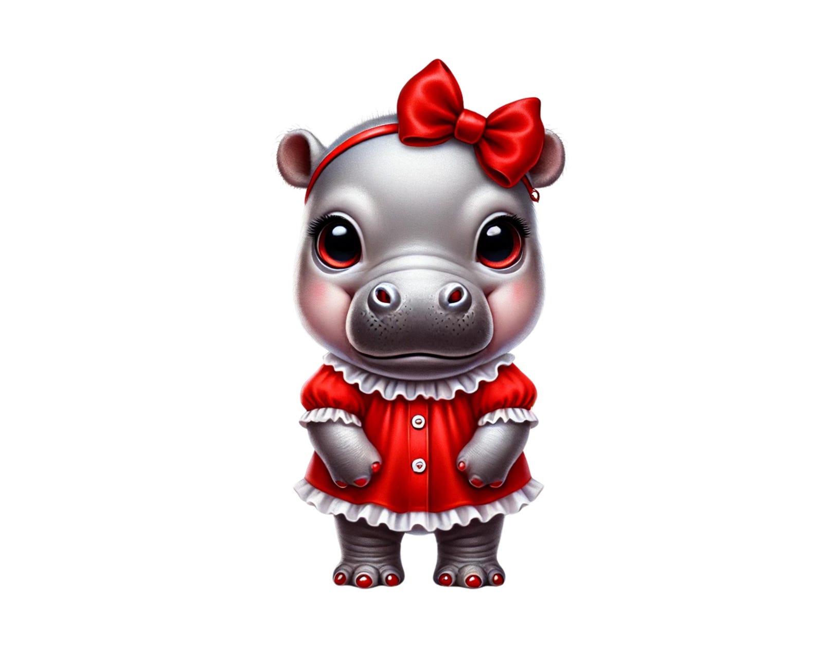 Pygmy Baby Hippo Png Cute Hippo Clipart for Sublimation and Crafts Baby ...