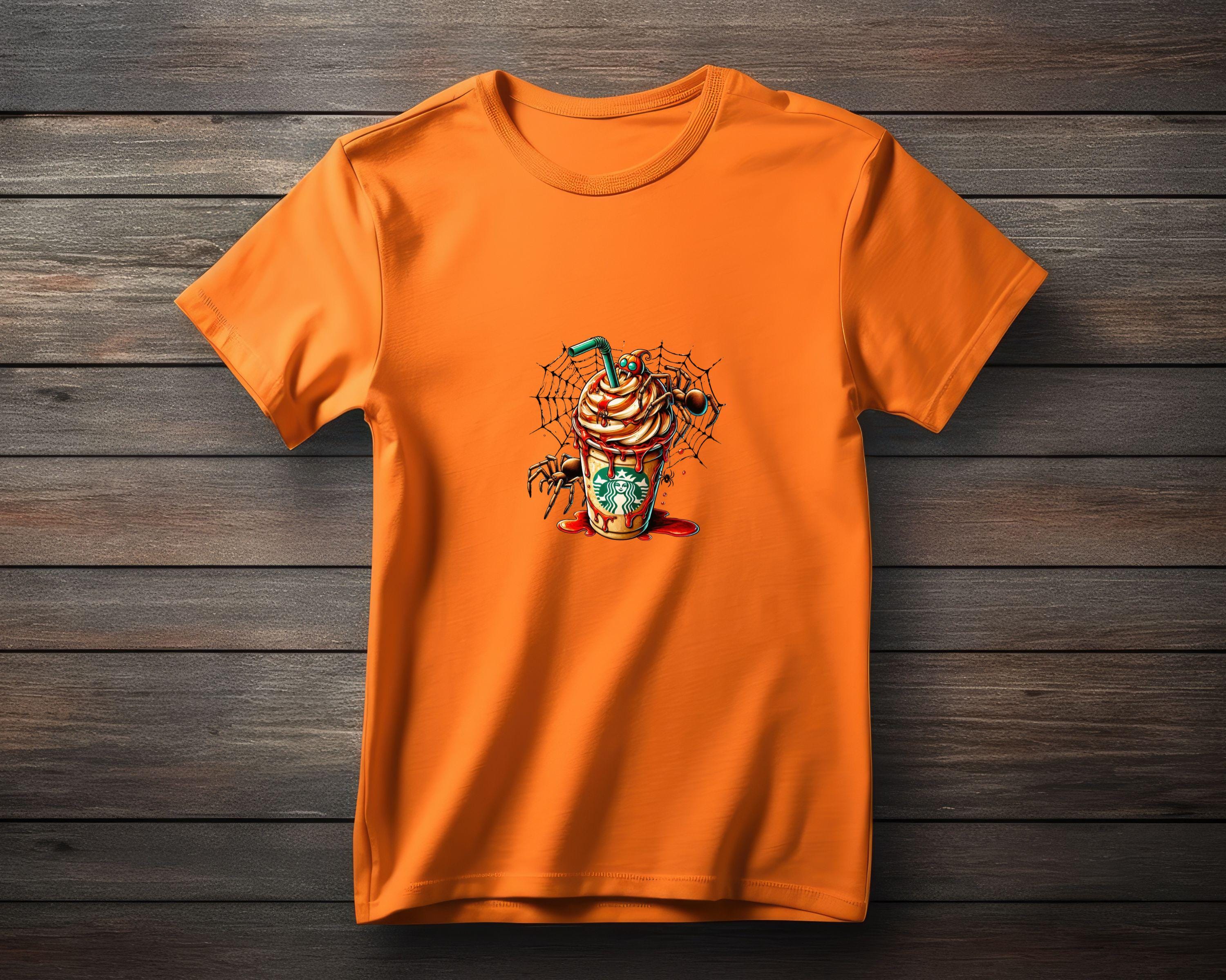 Spooky Caramel Frappe With Spiders PNG - Halloween Design (digital ...