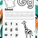 Printable Digital Alphabet Worksheets for Kids Ages 3+ - Etsy
