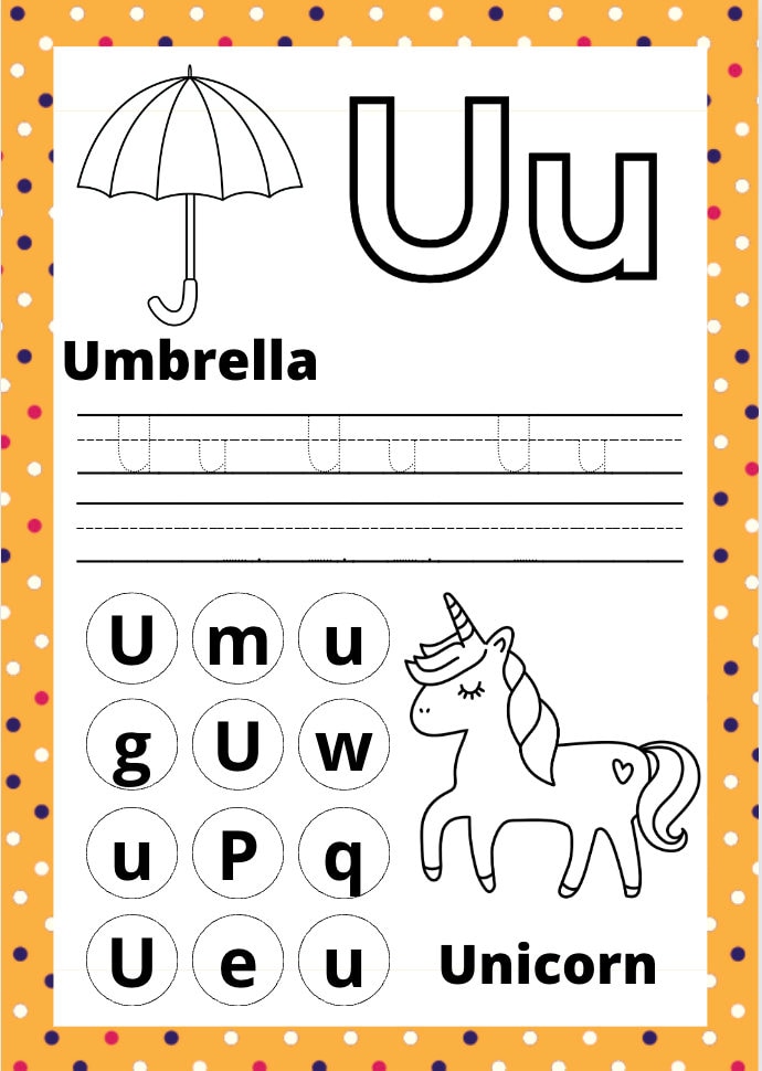 Printable Digital Alphabet Worksheets for Kids Ages 3+ - Etsy