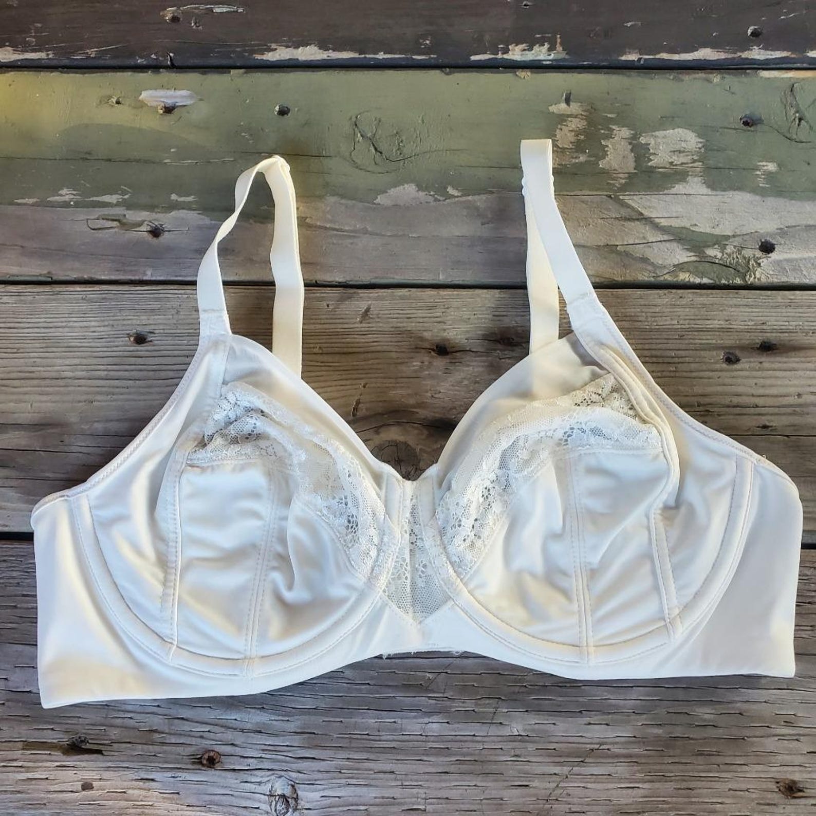 38C Vintage Bali White 0065 Beauty Lift Underwire Bra - Etsy
