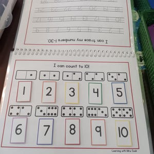 Preschool Busy Book, Hands-on Activities Preschool or Kindergarten ...
