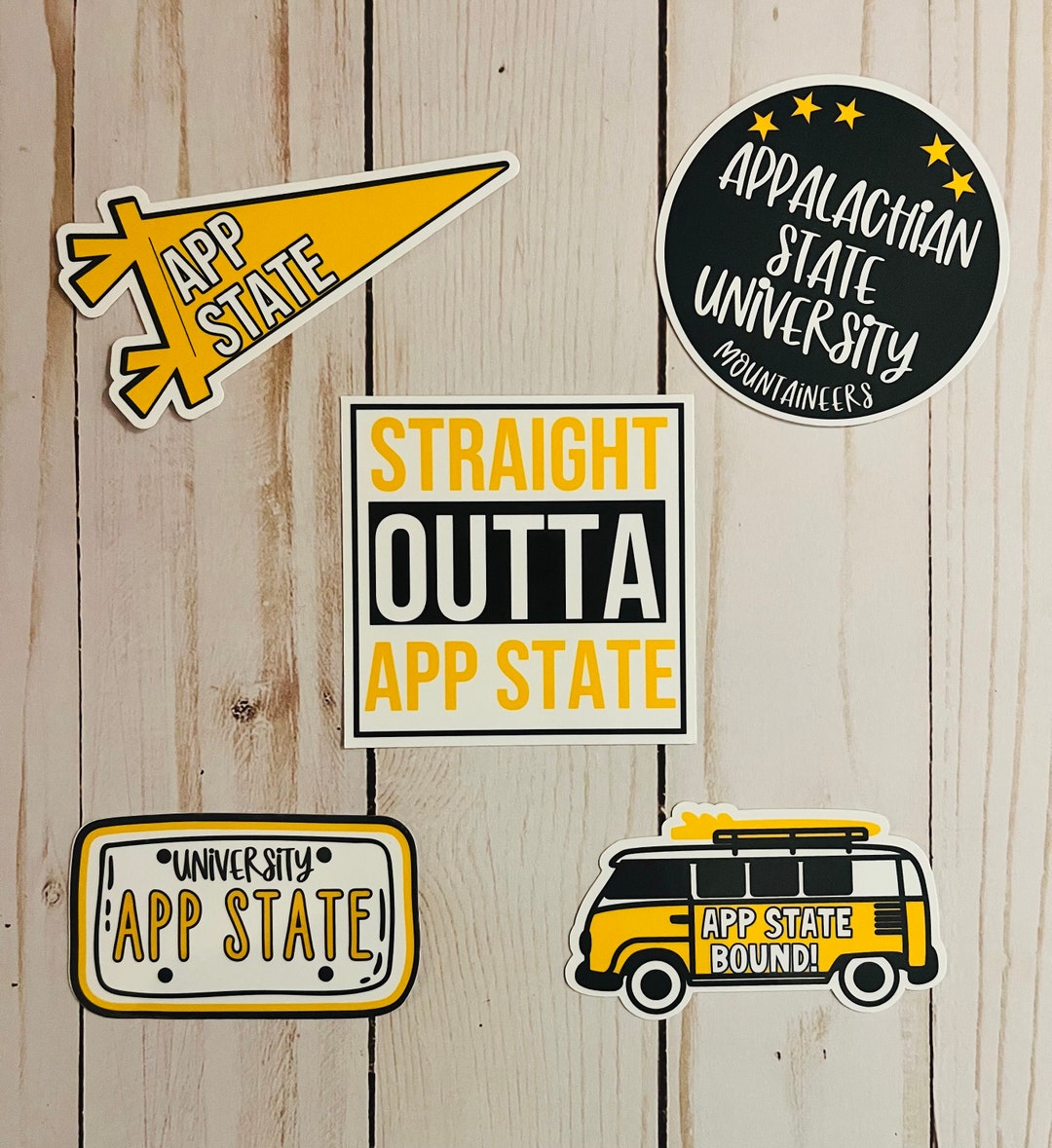 APPALACHIAN STATE UNIVERSITY Sticker Pack Laptop Sticker College ...