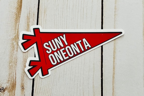 SUNY Oneonta Sticker Laptop Sticker College Sticker - Etsy