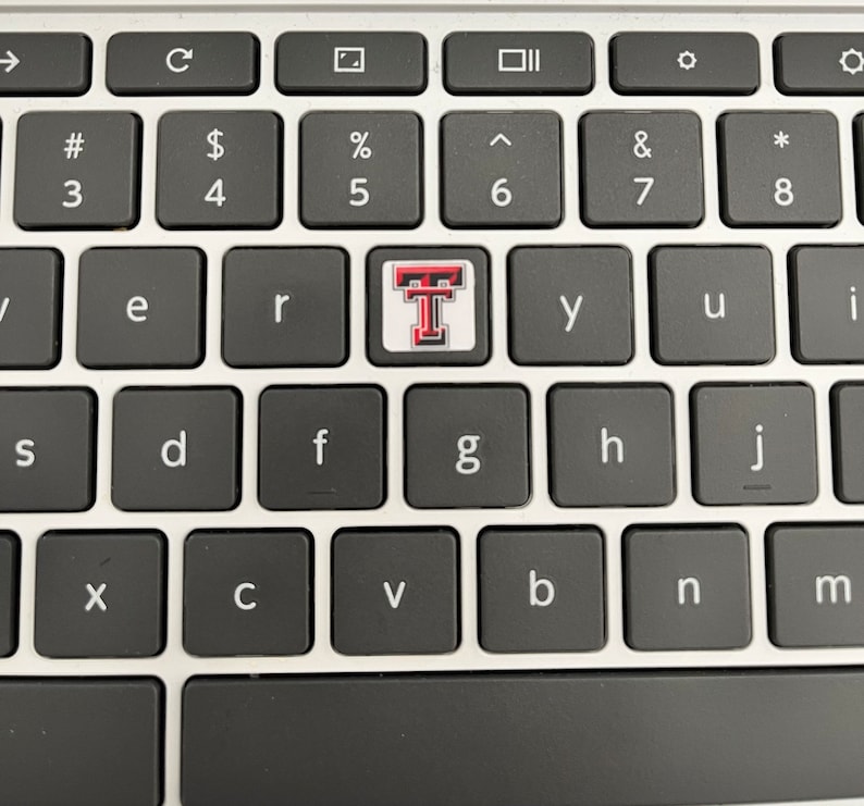Texas Tech Keyboard Sticker Laptop Sticker College Sticker - Etsy