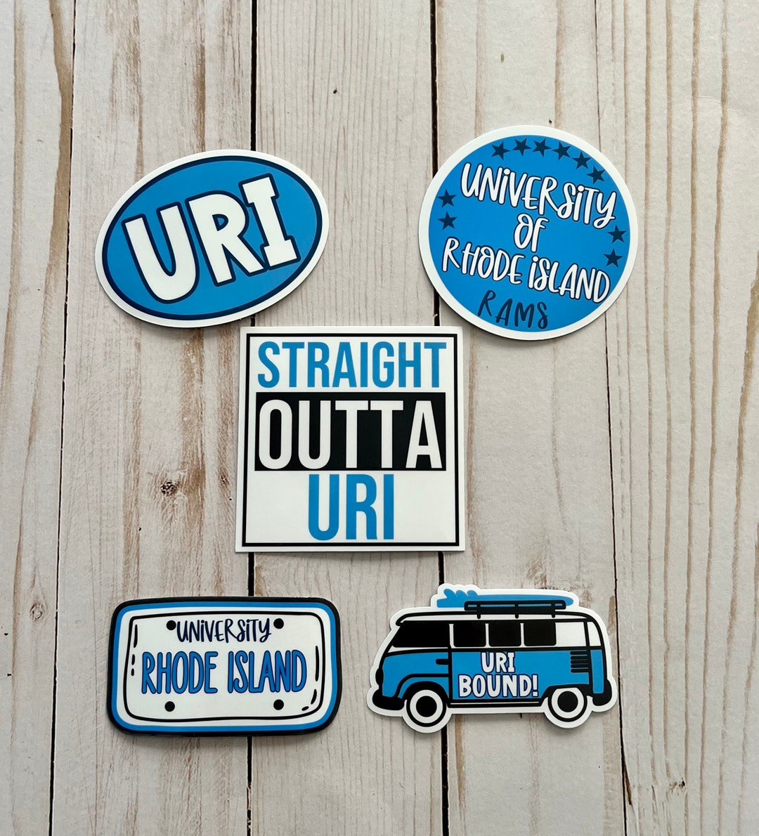 Custom College Sticker Pack Laptop Sticker College Sticker Water Bottle ...