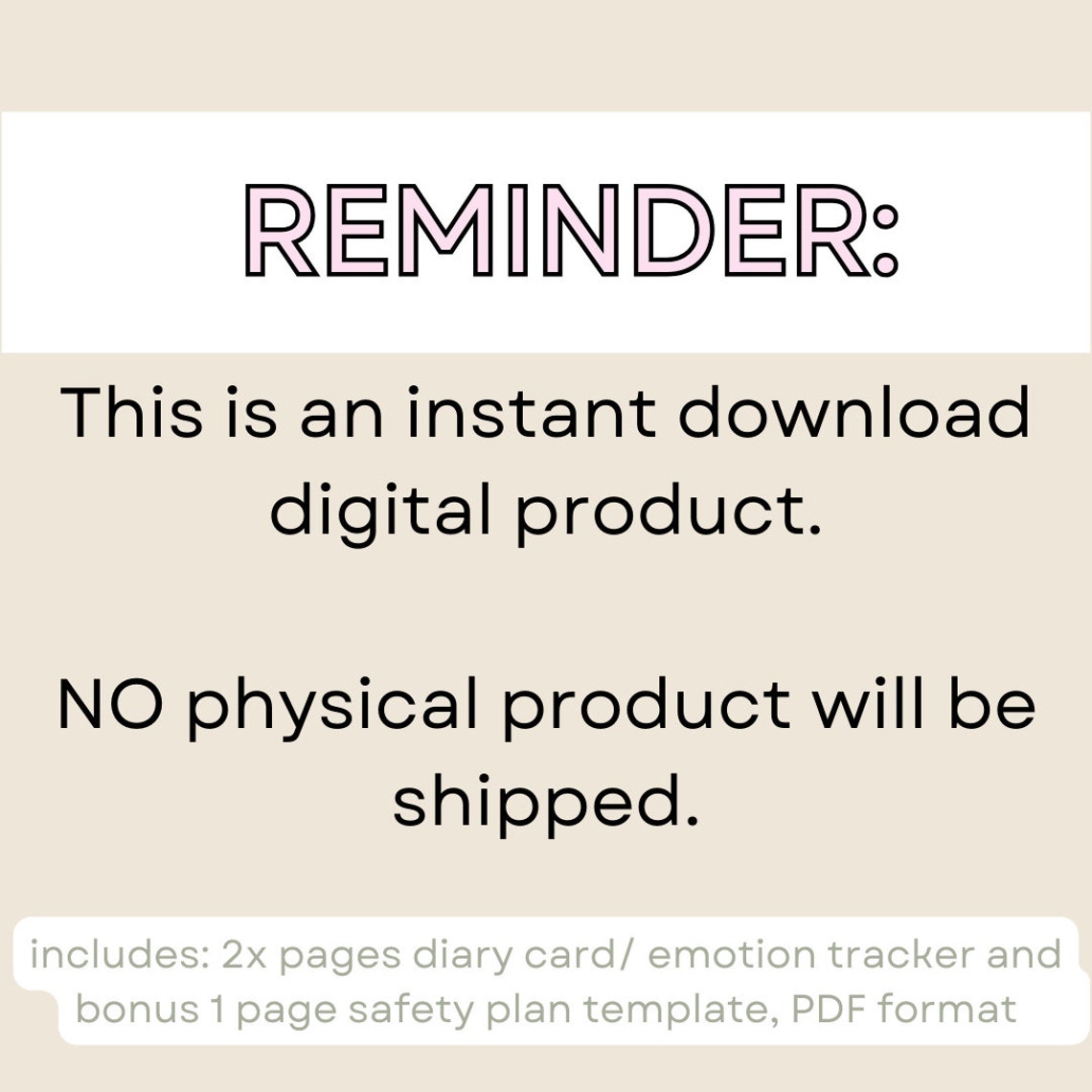 DBT Diary Skills Tracker FREE Safety Plan Template, Dialectical ...