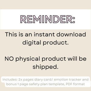 DBT Diary Skills Tracker FREE Safety Plan Template, Dialectical ...