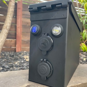 12v Solar Compatible Lithium Ammo Can Battery Box - Etsy