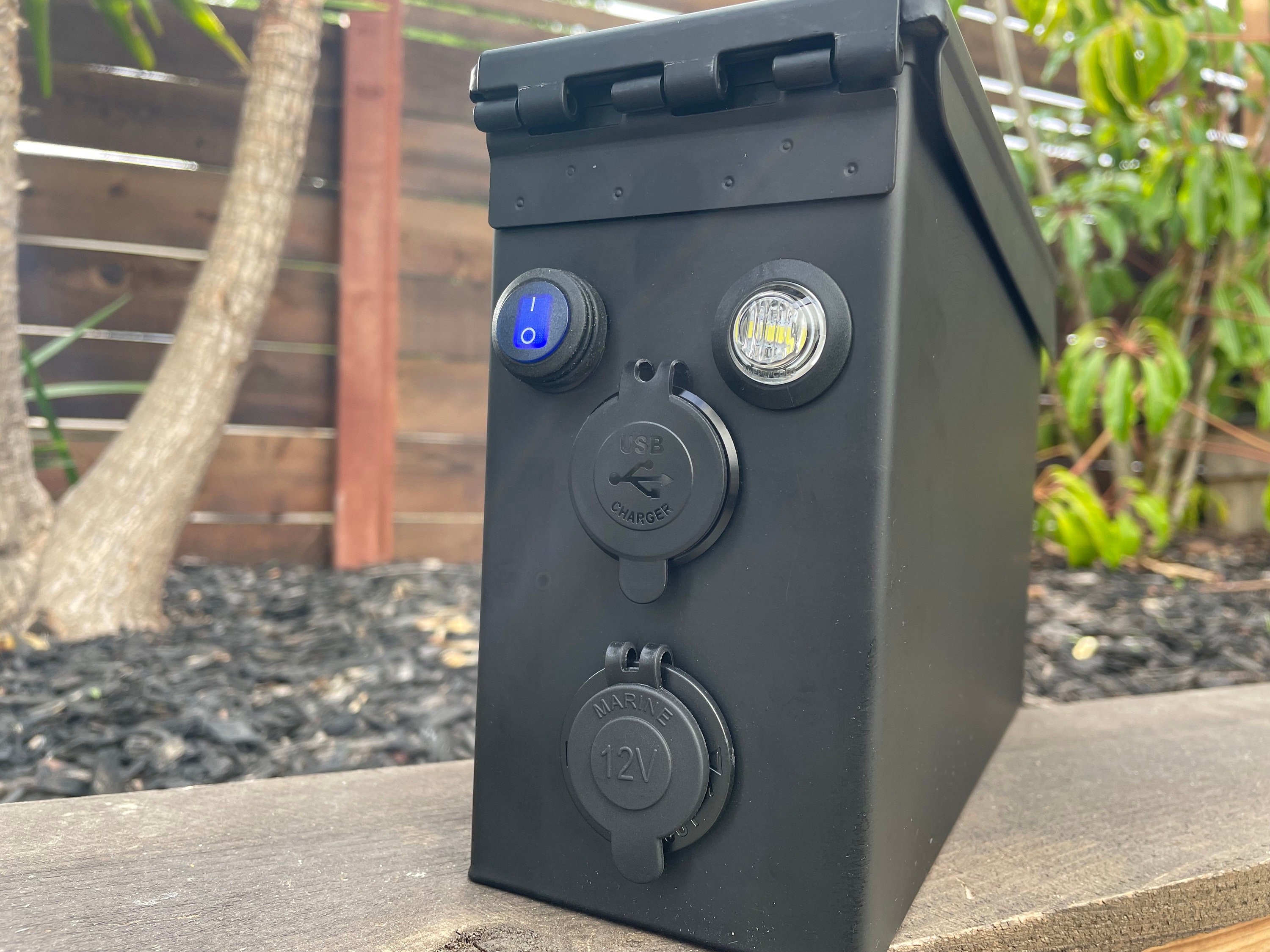 12v Solar Compatible Lithium Ammo Can Battery Box - Etsy