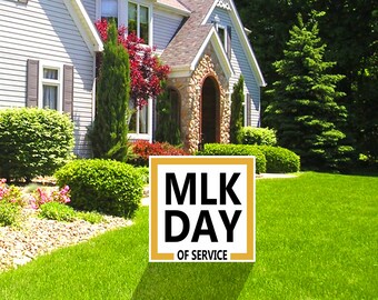 Mlk Day Yard Sign - Etsy