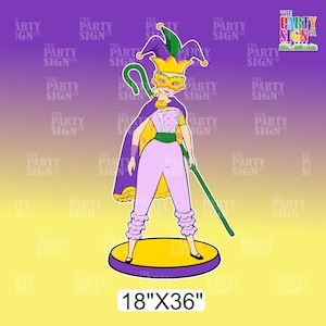 Toy Story Mardi Gras Decoration Indoor Outdoor Corrugated Plastic ...