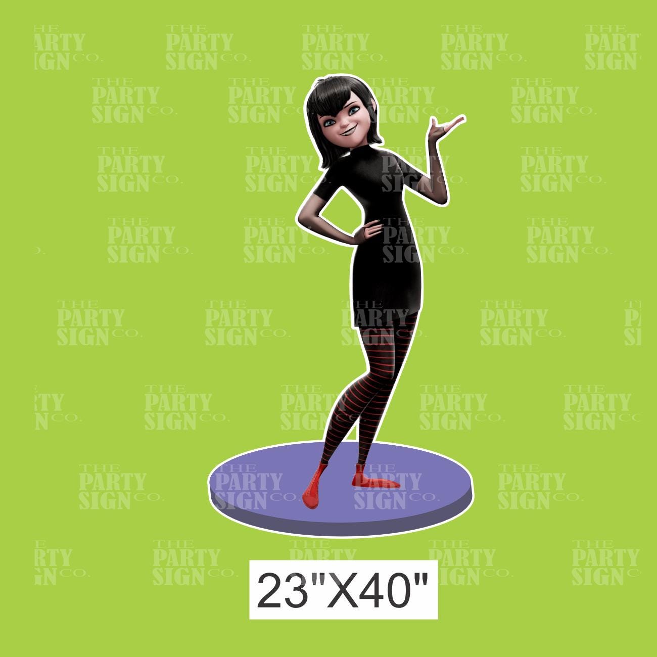 Halloween Hotel Transylvania Decoration Indoor Outdoor 4mm Coroplast ...