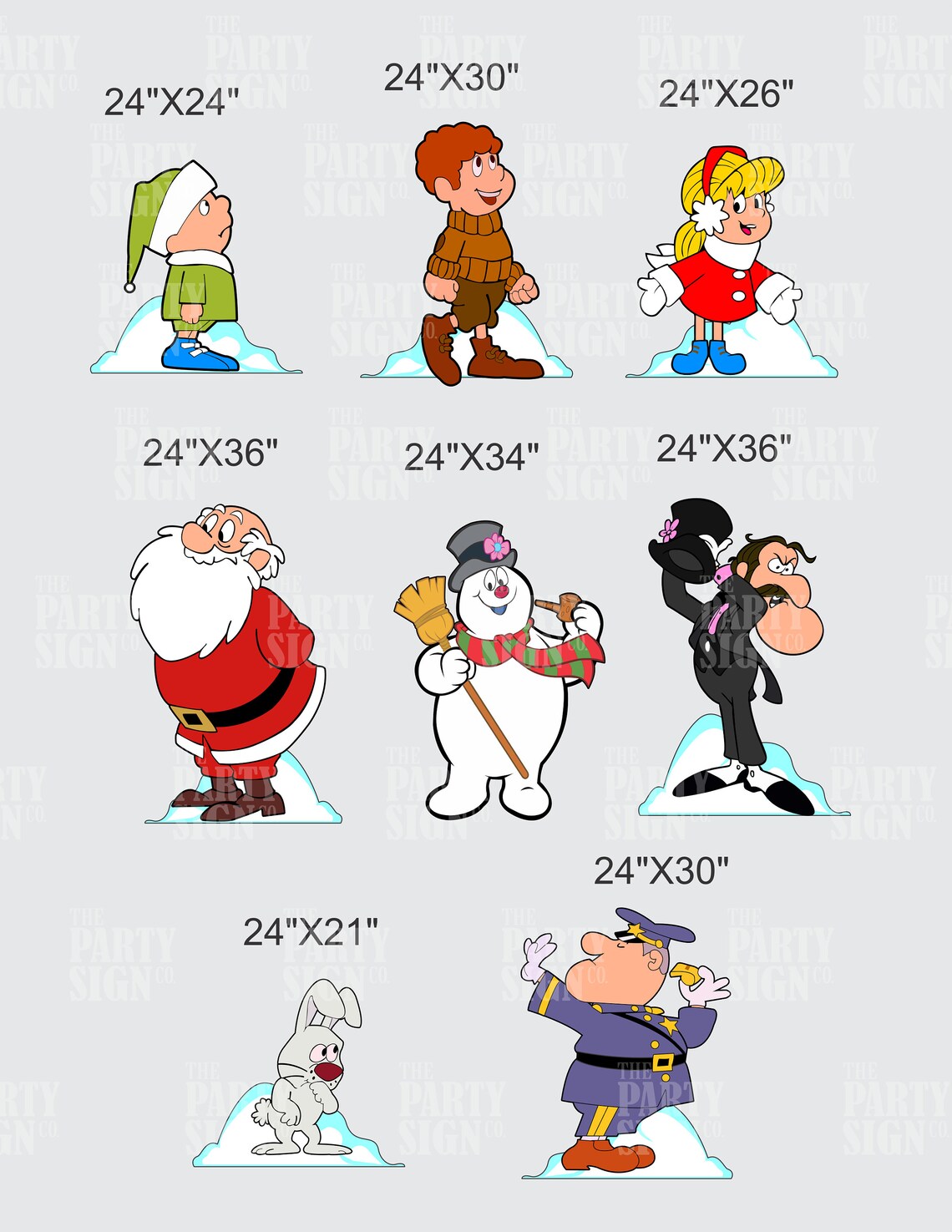 Frosty & Friends Christmas Decoration Indoor Outdoor - Etsy