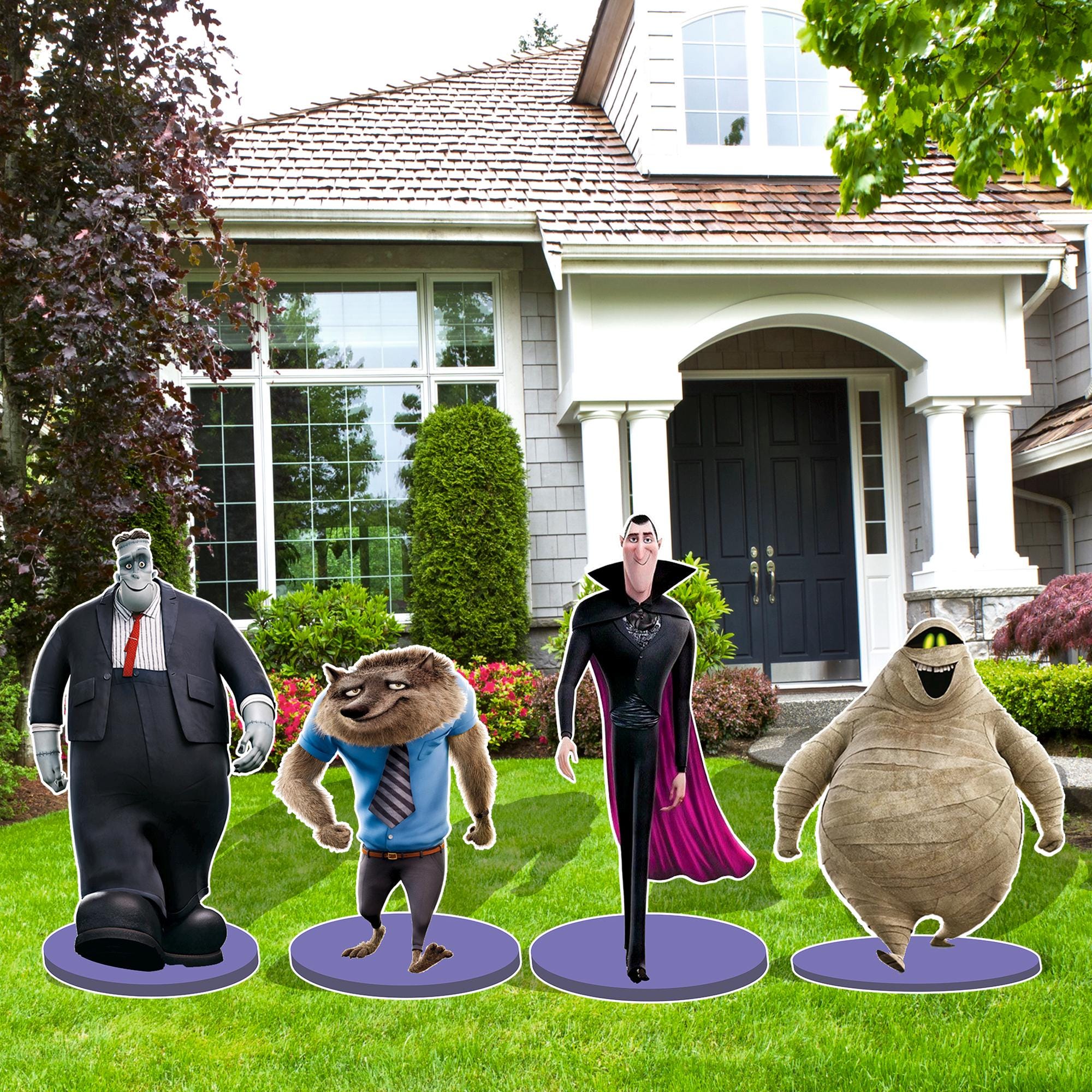 Halloween Hotel Transylvania Decoration Indoor Outdoor 4mm Coroplast ...