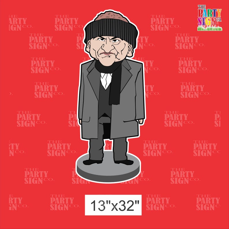 Home Alone Set of 3 Characters Decoration Indoor Outdoor Coroplast ...