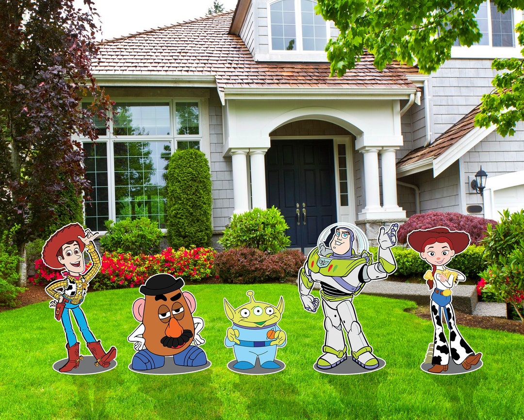 Toy Story Decoration Indoor Outdoor Coroplast Corrugated Plastic Cutout ...