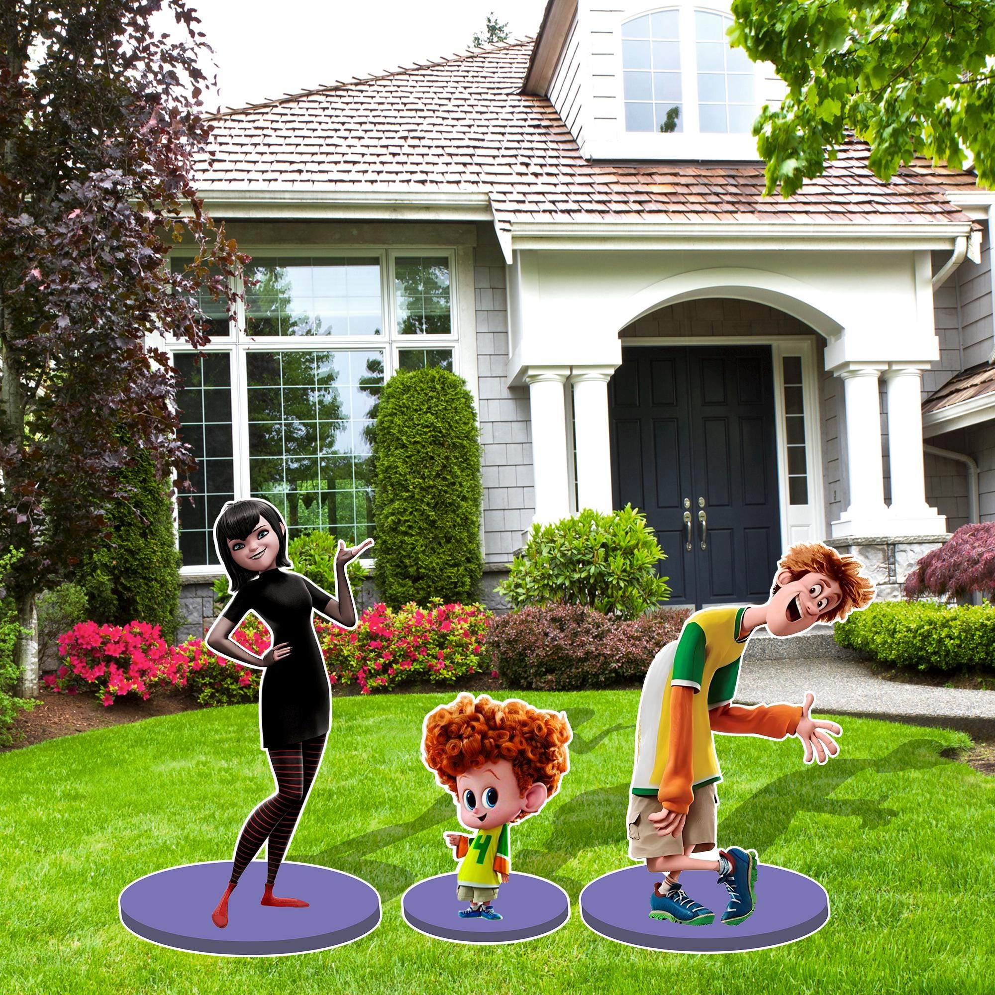 Halloween Hotel Transylvania Decoration Indoor Outdoor 4mm Coroplast ...