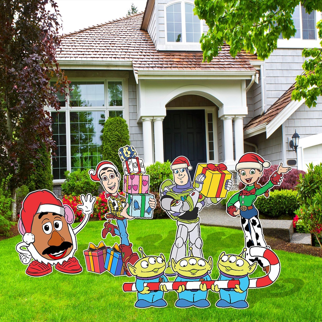 Christmas Toy Story Decoration Indoor Outdoor 4mm Coroplast Corrugated ...