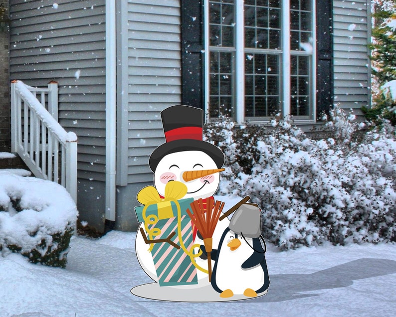 Christmas Decoration Set 1 Indoor Outdoor Coroplast Plastic Corrugated ...