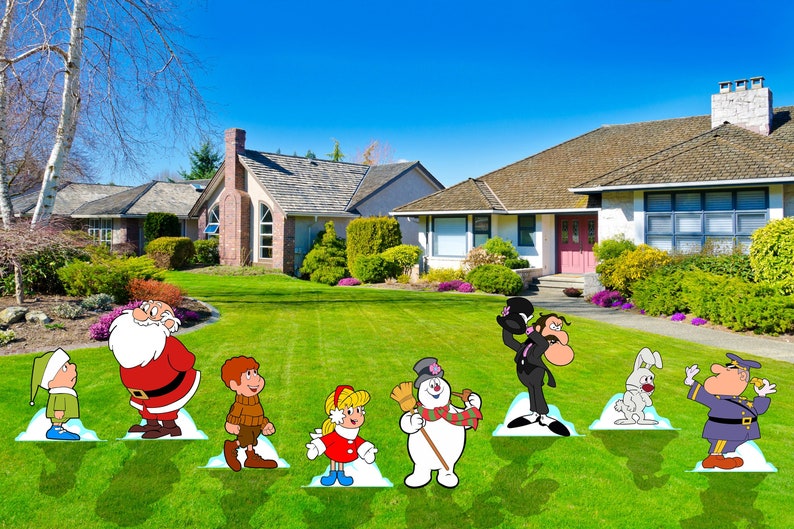 Frosty & Friends Christmas Decoration Indoor Outdoor - Etsy