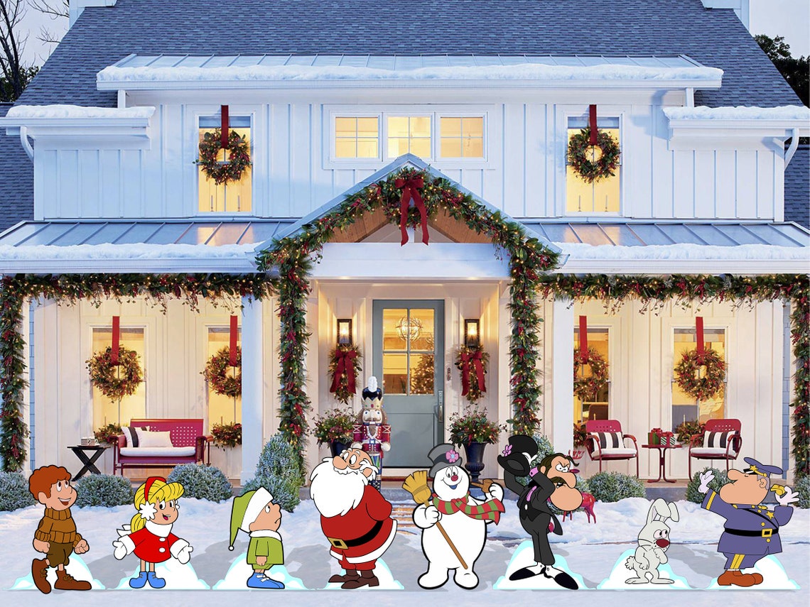 Frosty & Friends Christmas Decoration Indoor Outdoor - Etsy
