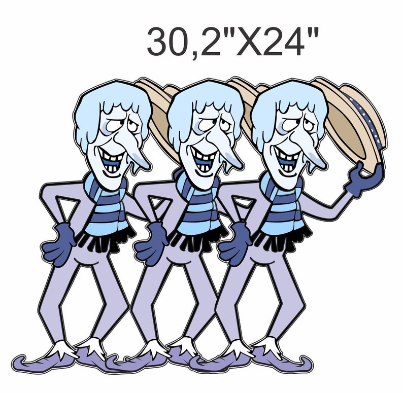 Heat and Snow Miser Minions the Year Without a Santa Claus - Etsy Canada