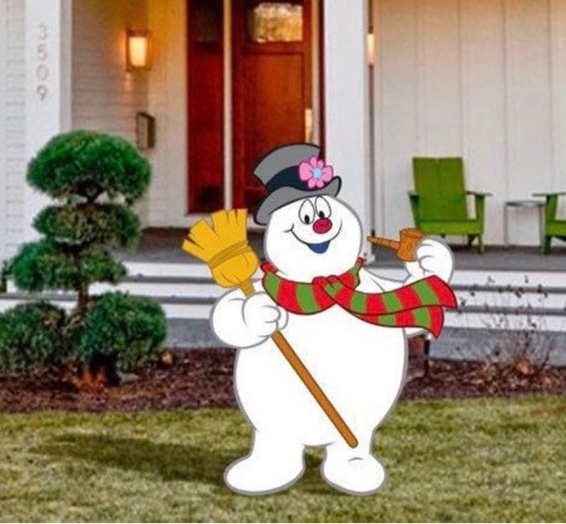 Frosty & Friends Christmas Decoration Indoor Outdoor - Etsy