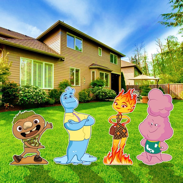 Corrugated Plastic Characters - Etsy