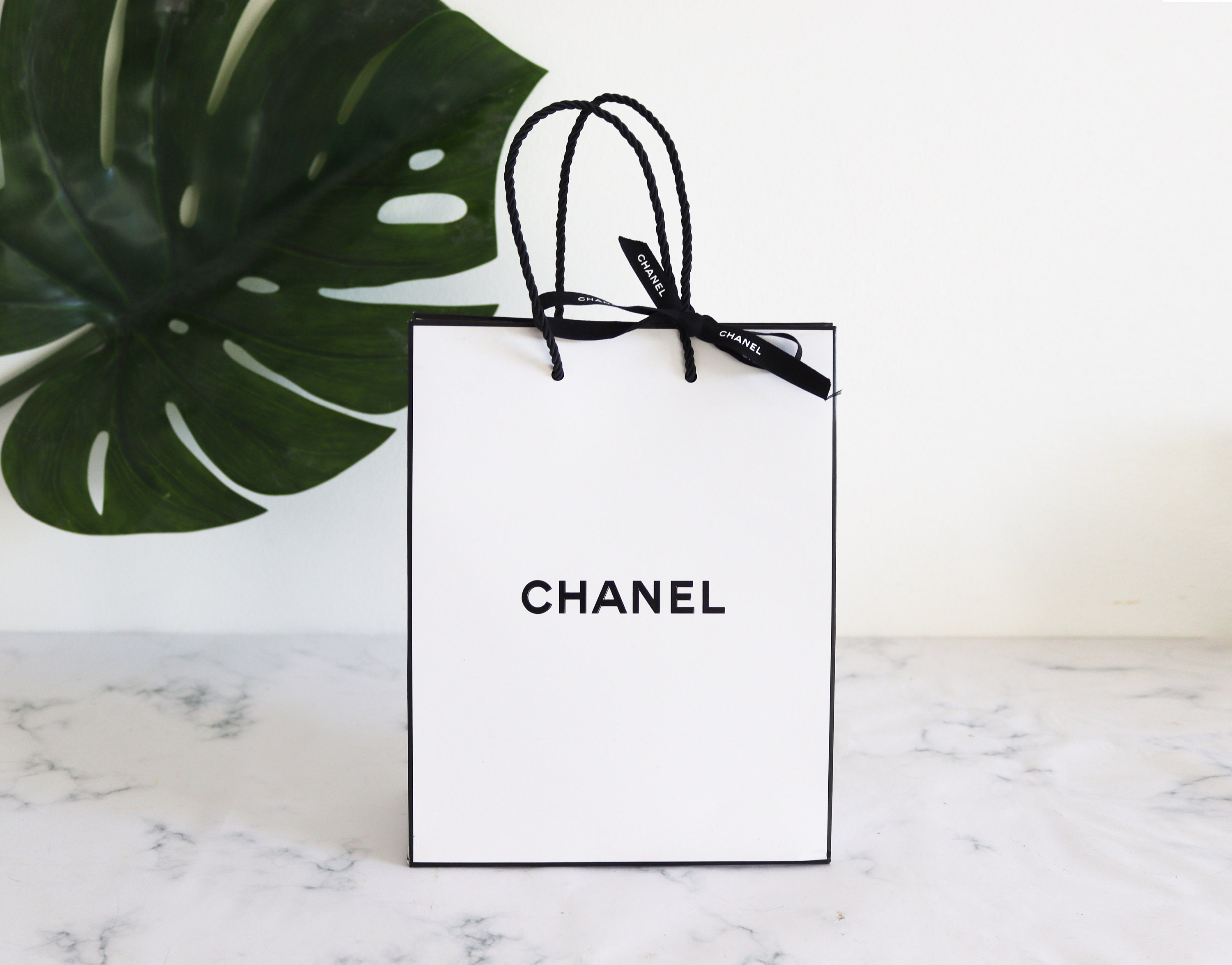 Chanel Paper Shopping Bag