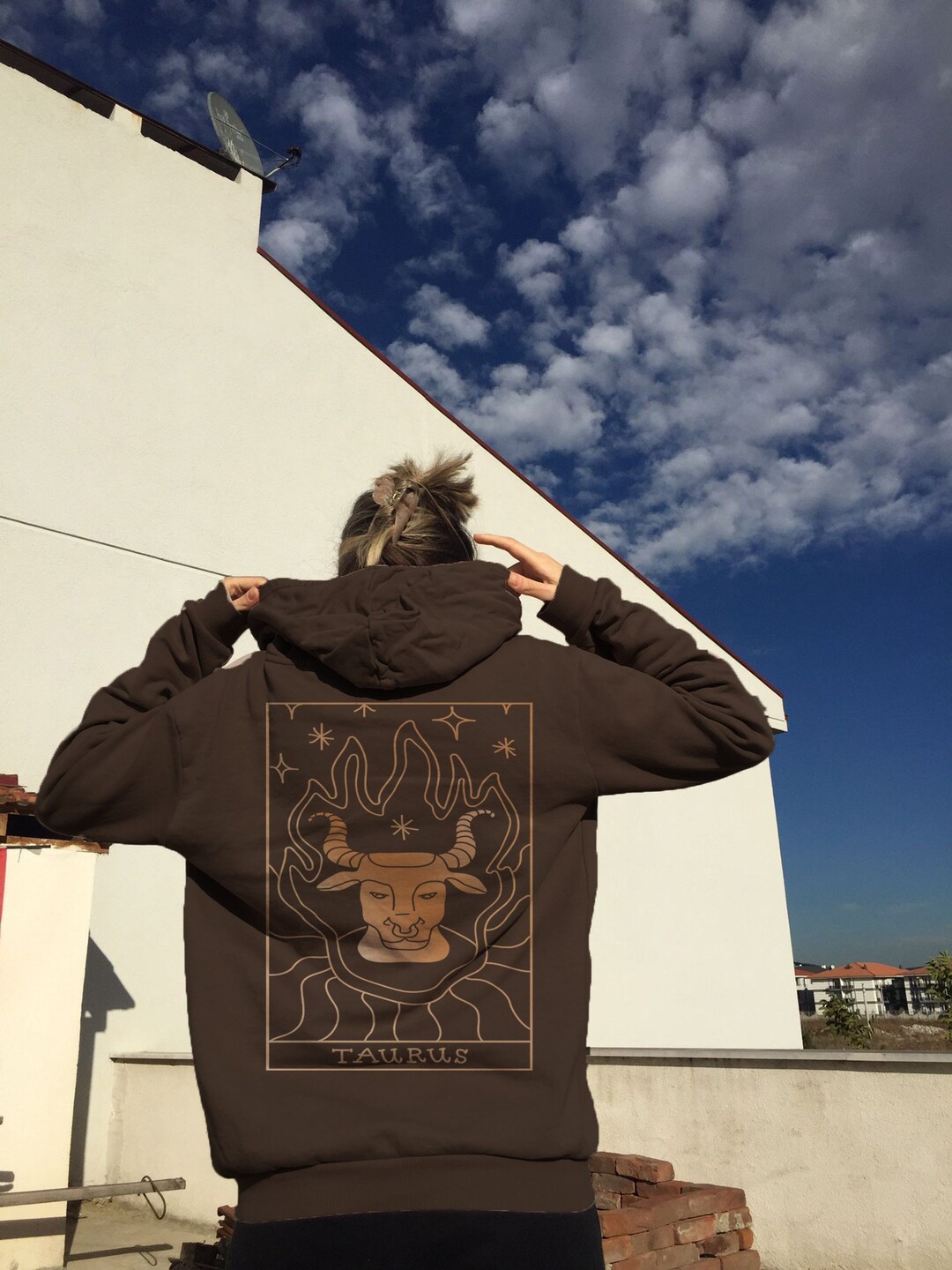 Taurus Hoodie Zodiac Astrology Hoodie Tarot Sweatshirt Cool - Etsy