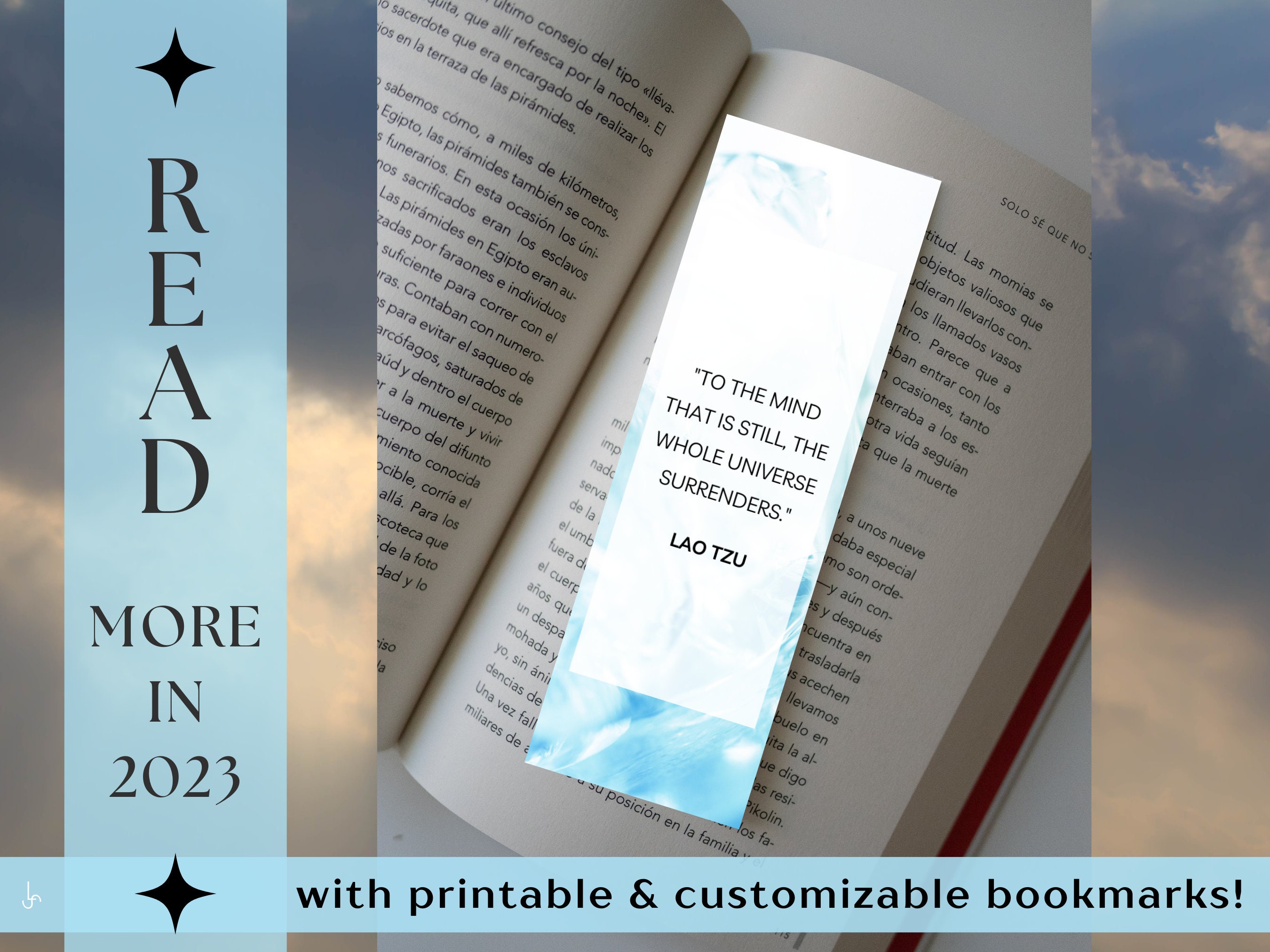 WATER BOOKMARKS - Beautiful, Digital Bookmarks | Ready to Print or ...