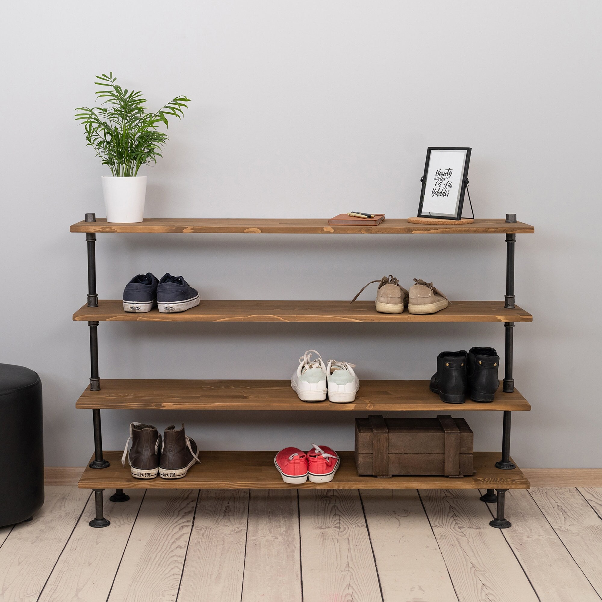 Shoe Storage Entryway Organizer Shoe Organizer Shoe Rack - Etsy