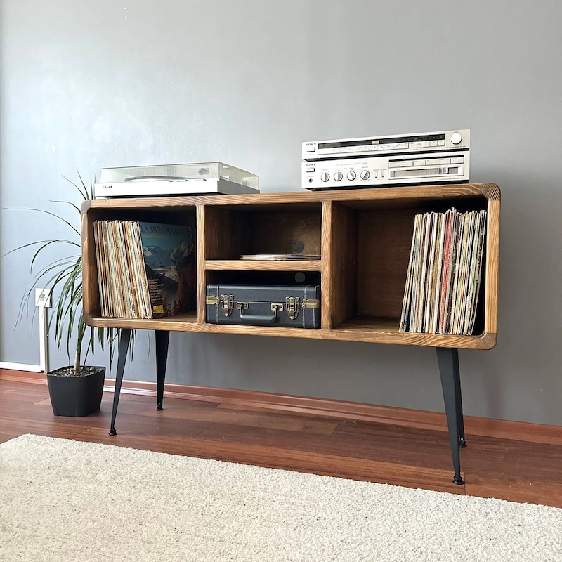 Record Player Console - Etsy