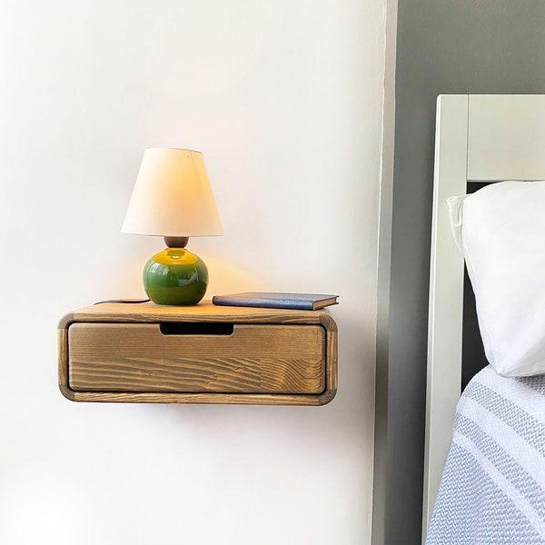 Floating Nightstand - Etsy