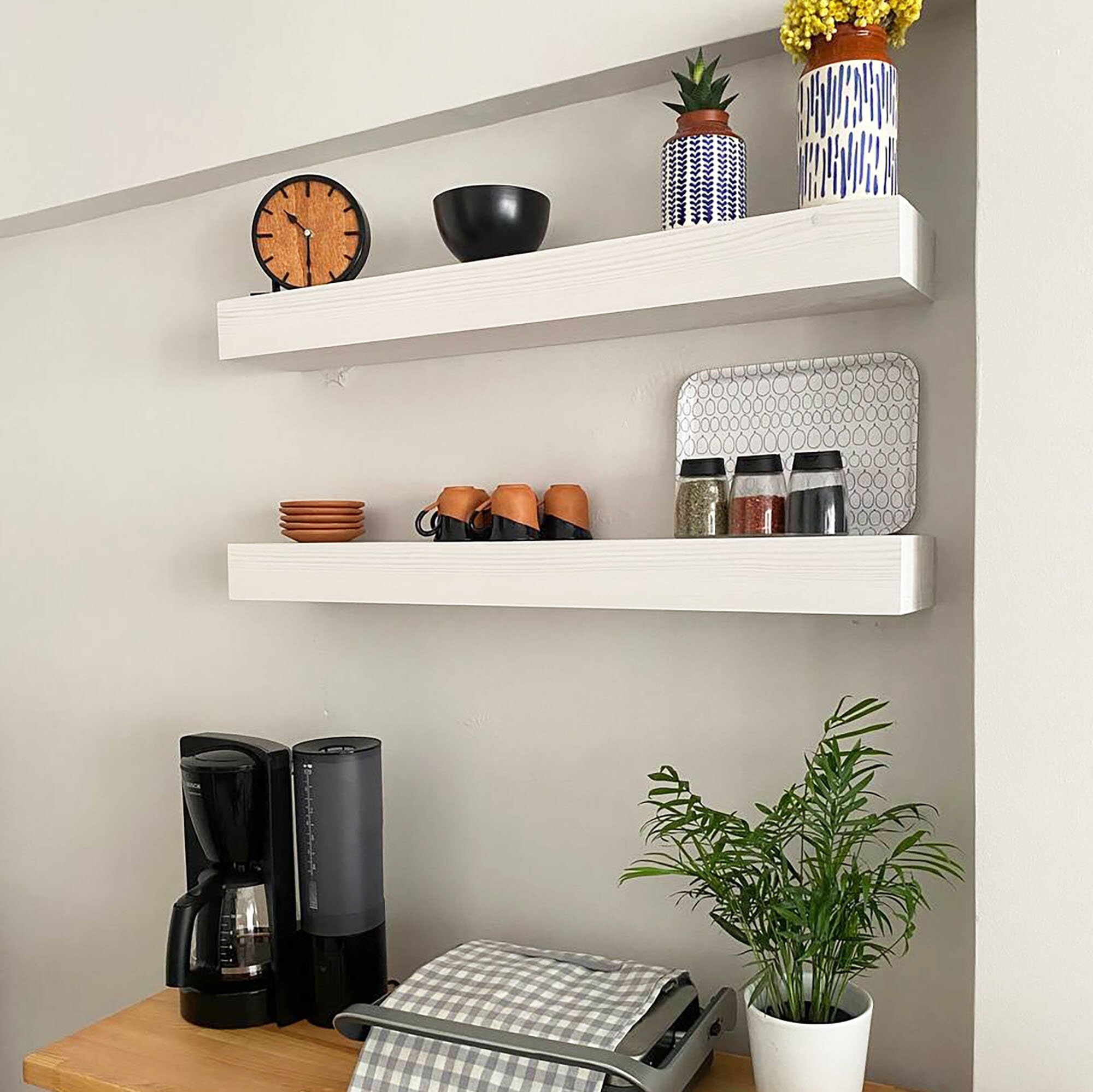 White Floating Shelf Ikea