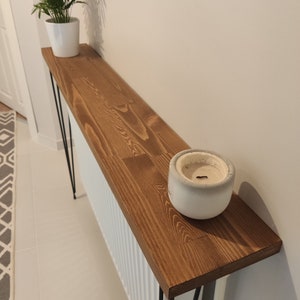 Free Shipping ,wooden Rustic Hallway Table,narrow Console Table With ...