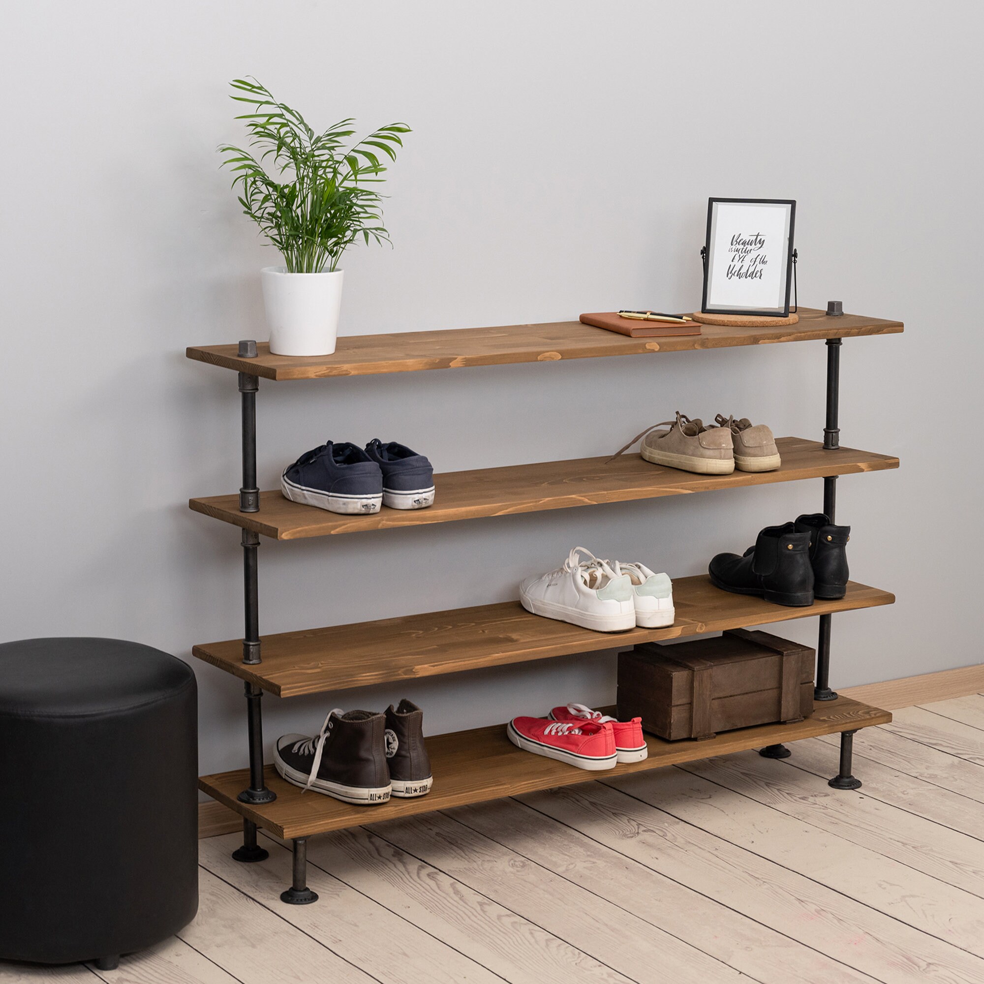 Shoe Storage Entryway Organizer Shoe Organizer Shoe Rack - Etsy