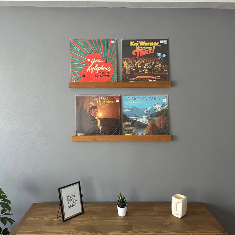 Record Shelf - Etsy