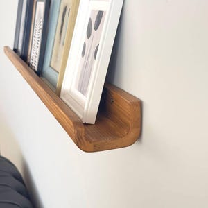 Picture Ledge Shelves - Wooden Photography -wall Display - Justknotwood ...
