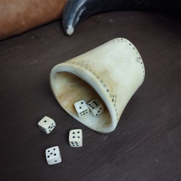 Bone Dice - Etsy